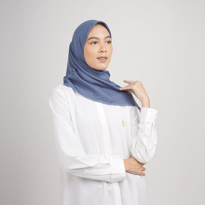 Plain Scarf Moonlight Blue – Jenna and Kaia